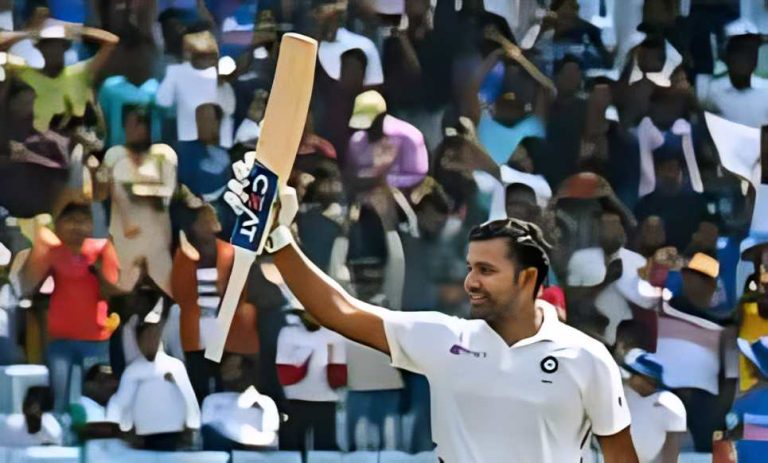 Top 5 Highest Test Scores by Rohit Sharma