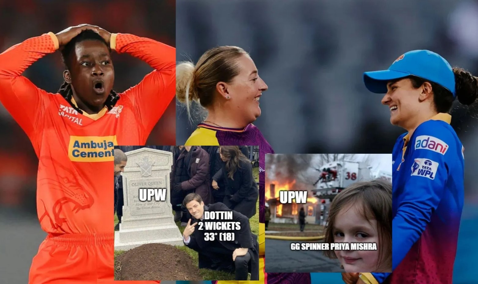 WPL 2025: "Pakdaa gya .."- Top funny memes from UPW vs GG WPL 2025 ...